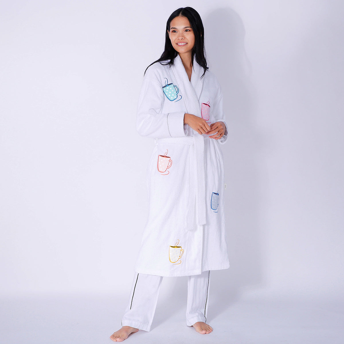 Women's Coffee Cup Robe – SmartSilk™ | Online Store